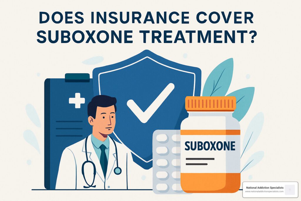 Does insurance cover suboxone treatment? Top 3 Vital Facts 2025